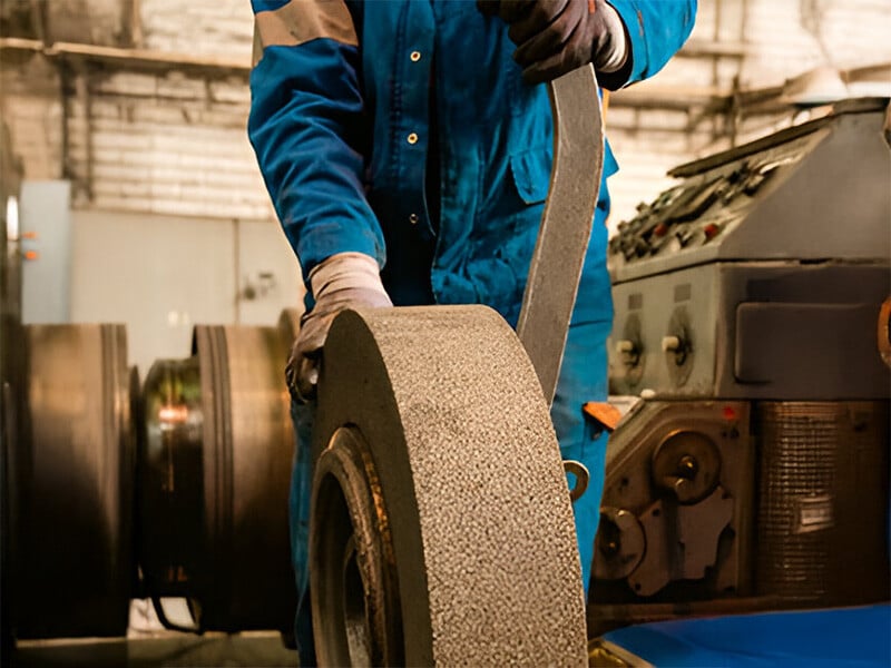 Roll Grinding | Weiler Abrasives
