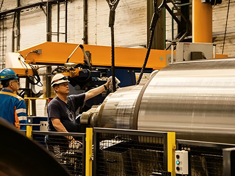 Roll Grinding | Weiler Abrasives