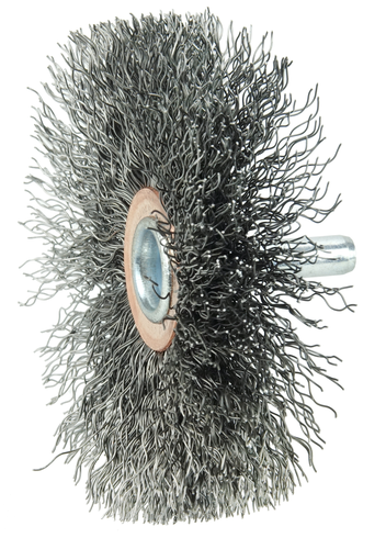 Steel Wire Weiler 01075 6 Narrow Face Crimped Wire Wheel 014 Steel ...