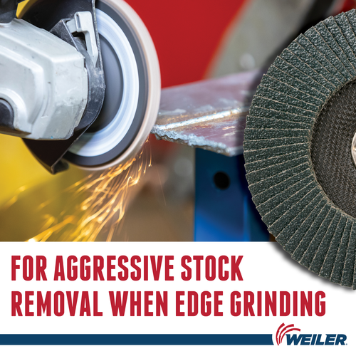 7" Tiger Paw Abrasive Flap Disc, Flat (TY27), Phenolic Backing, 60Z, 5/ ...